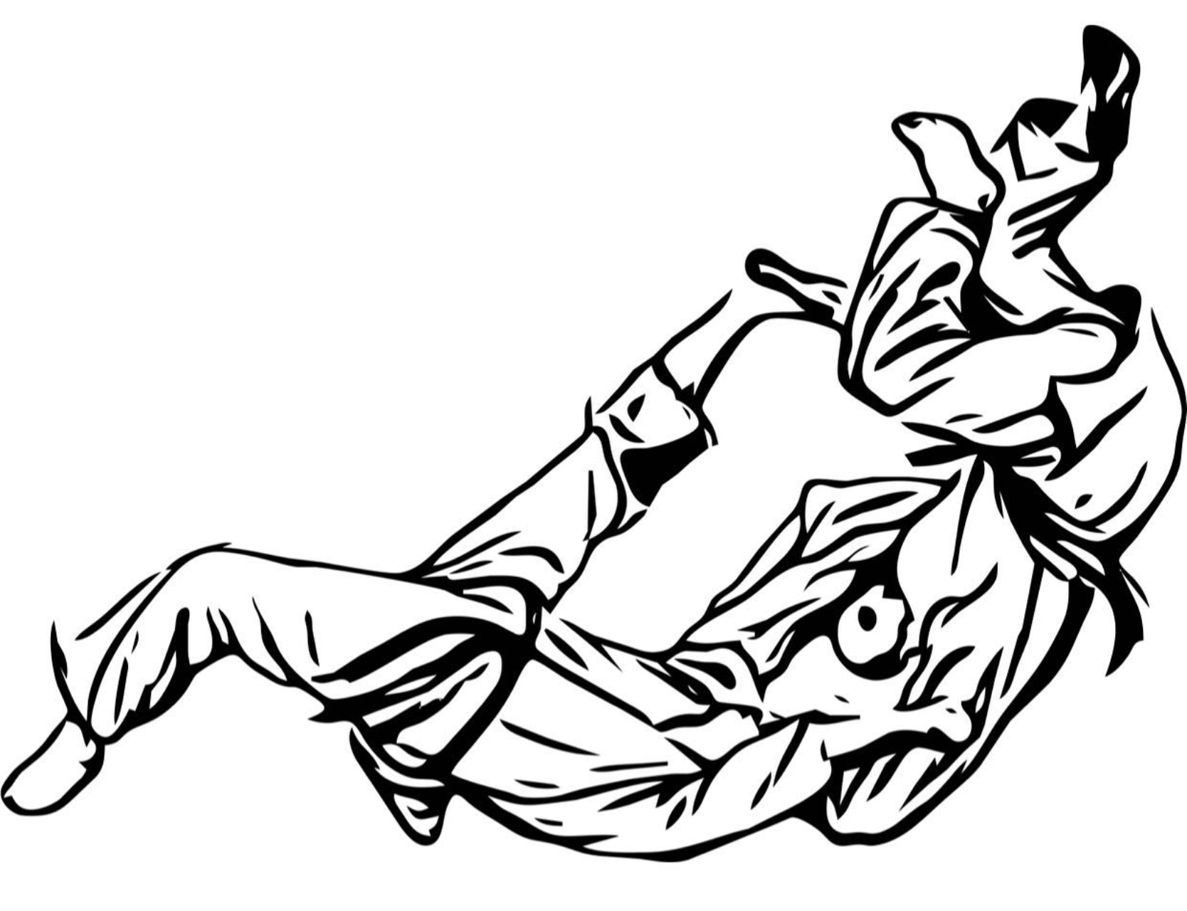 Brazilian Jiu Jitsu Clip Art